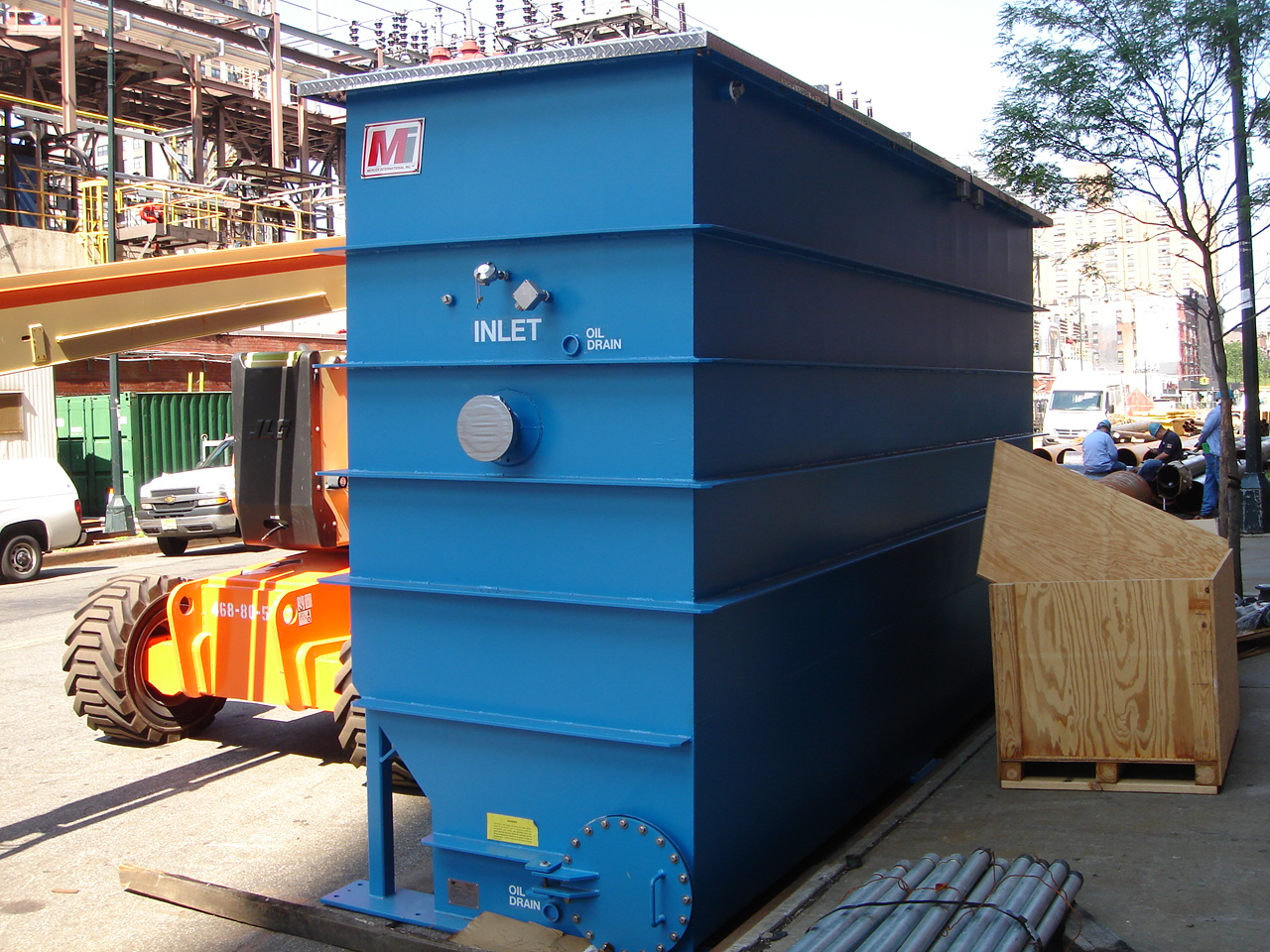 Above Ground Oil Water Separators 150 gpm - 300 gpm