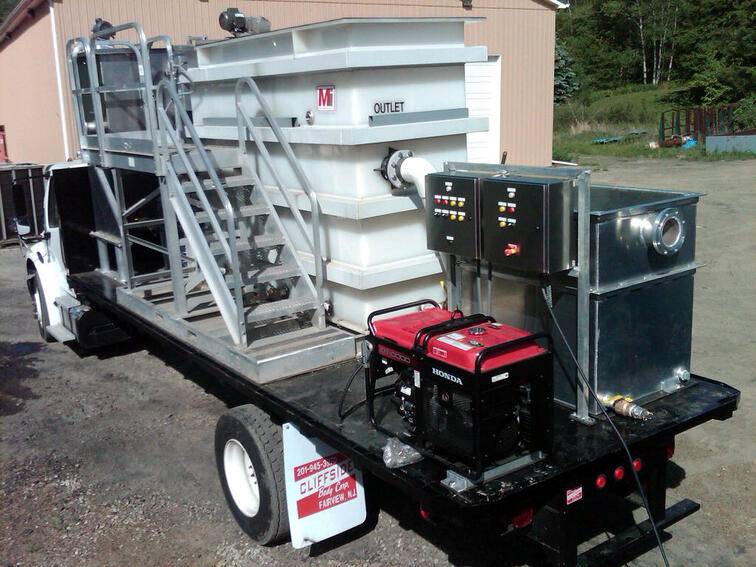 Mobile Oil Water Separators